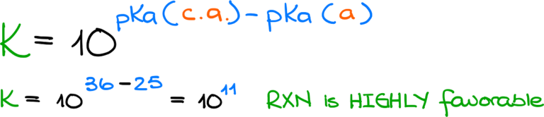 Bronsted-Lowry Acid-Base Equilibrium — Organic Chemistry Tutor