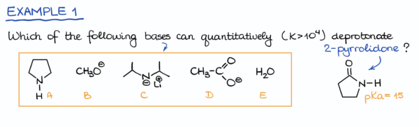 Typical Acid-Base Exam and Homework Questions — Organic Chemistry Tutor