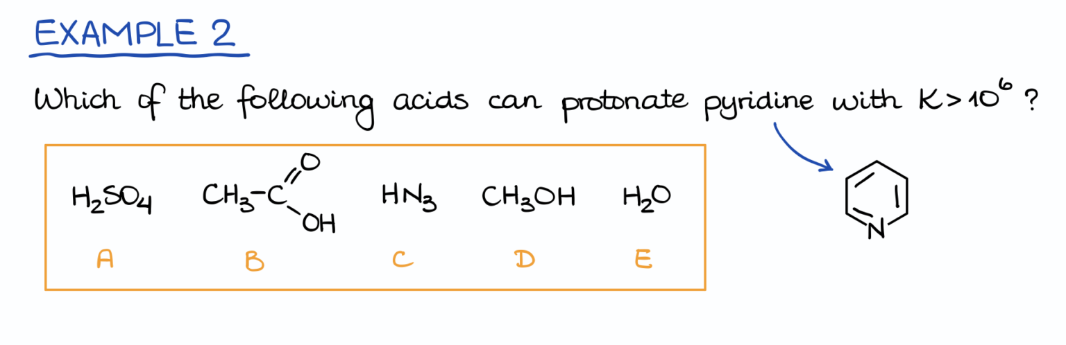 Typical Acid-Base Exam and Homework Questions — Organic Chemistry Tutor