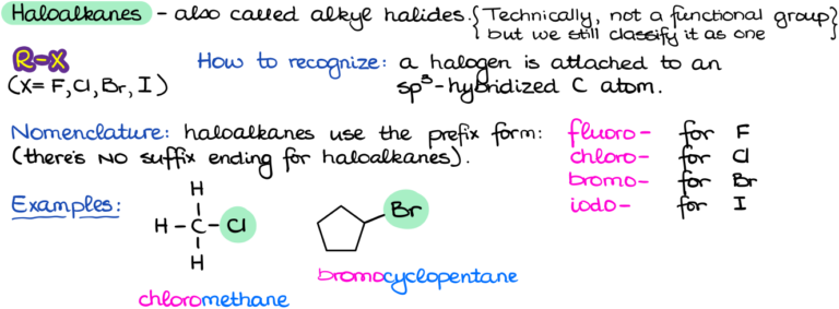 Functional Groups in Organic Chemistry — Organic Chemistry Tutor