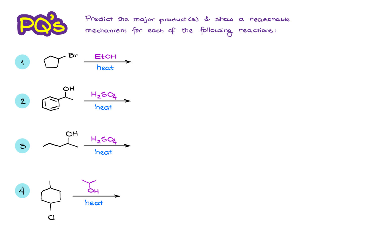 E1 Reactions — Organic Chemistry Tutor