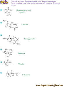 Functional Groups Workbook — Organic Chemistry Tutor