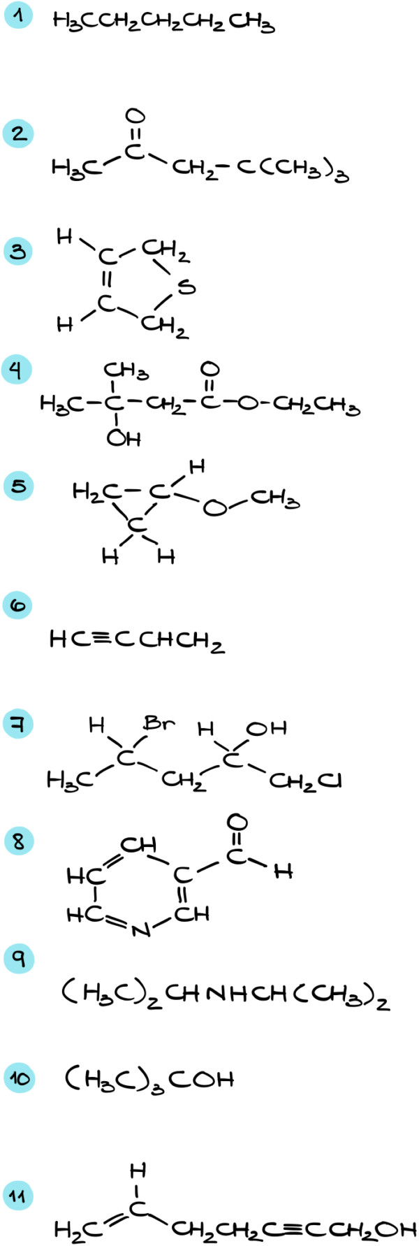 Bond-Line Structures Workbook — Organic Chemistry Tutor