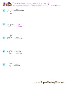 SN1 Reactions with Carbocation Rearrangements — Organic Chemistry Tutor