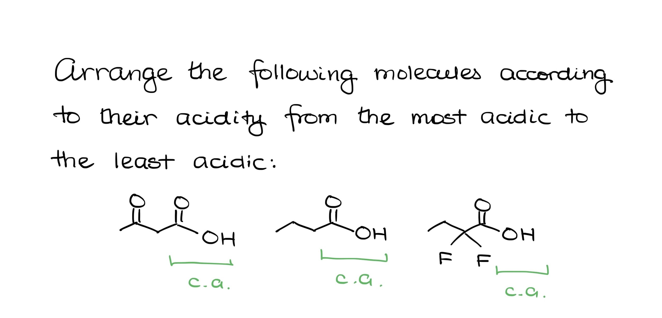 Lewis Structure Of Acetic Acid And Most Acidic Proton