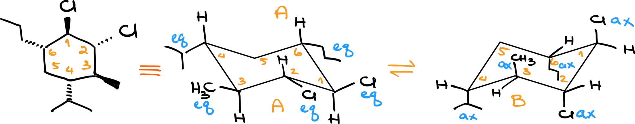 How to Draw Chair Conformations — Organic Chemistry Tutor