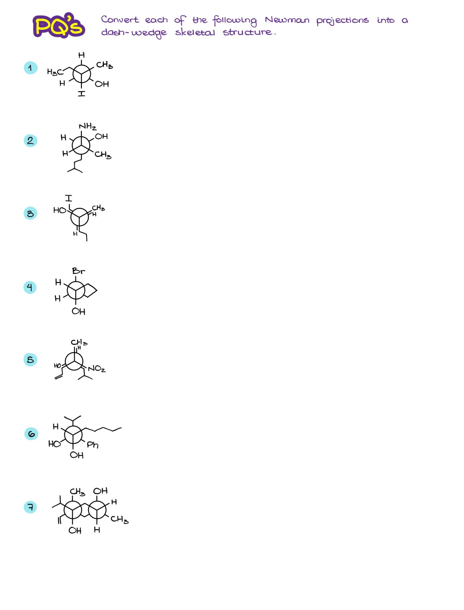 Newman Projections Practice Questions — Organic Chemistry Tutor