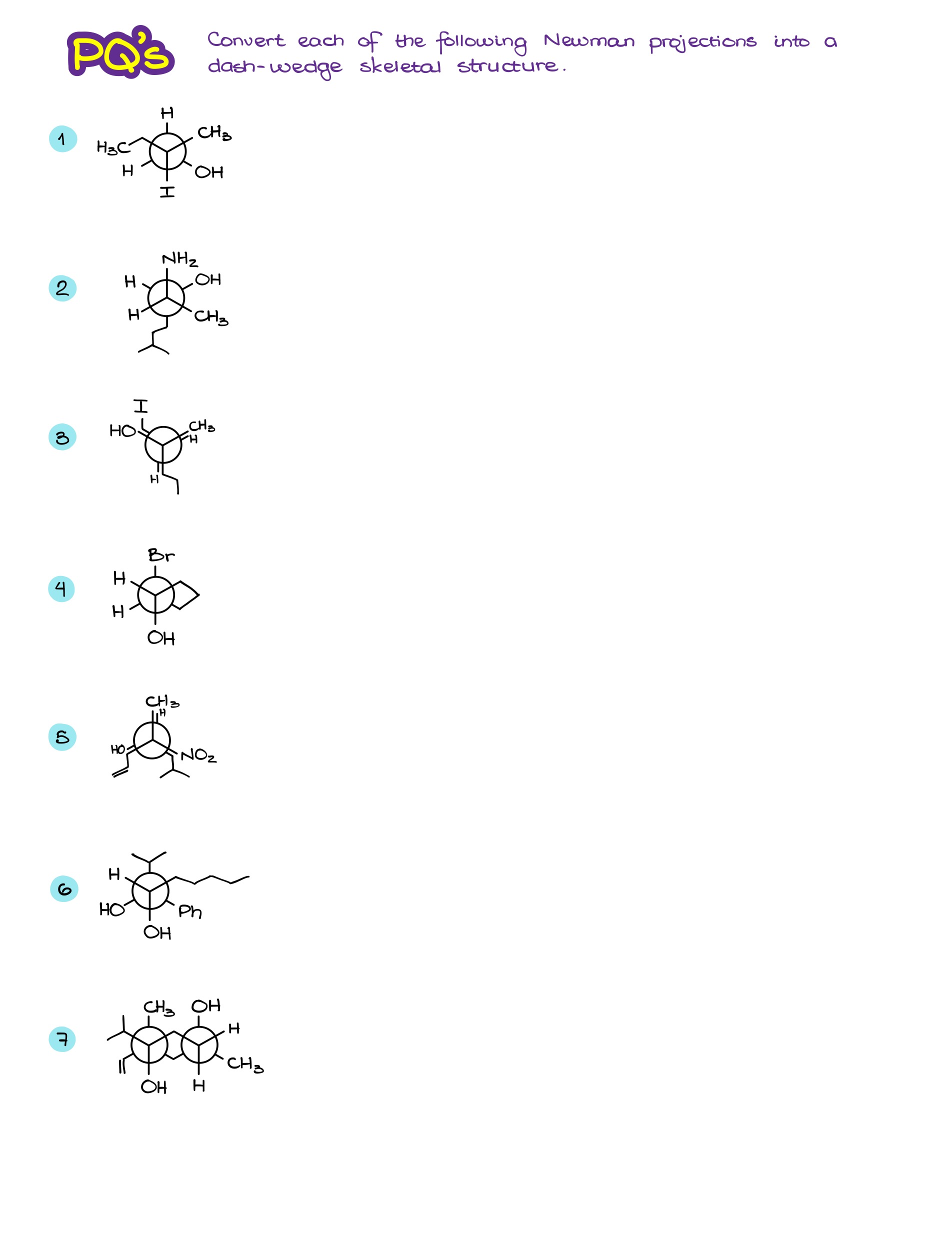 Newman Projections Practice Questions — Organic Chemistry Tutor