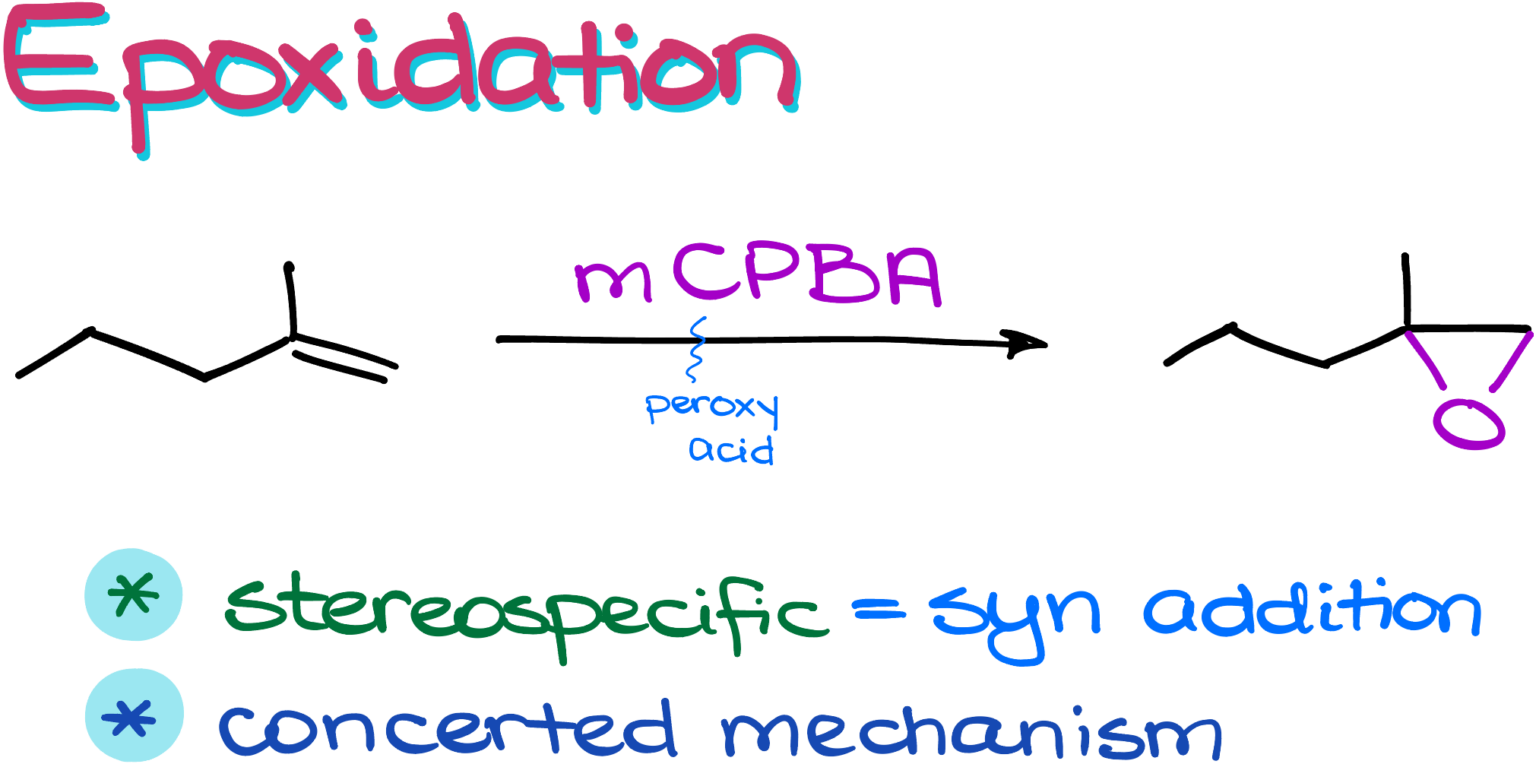 Epoxidation of Alkenes — Organic Chemistry Tutor