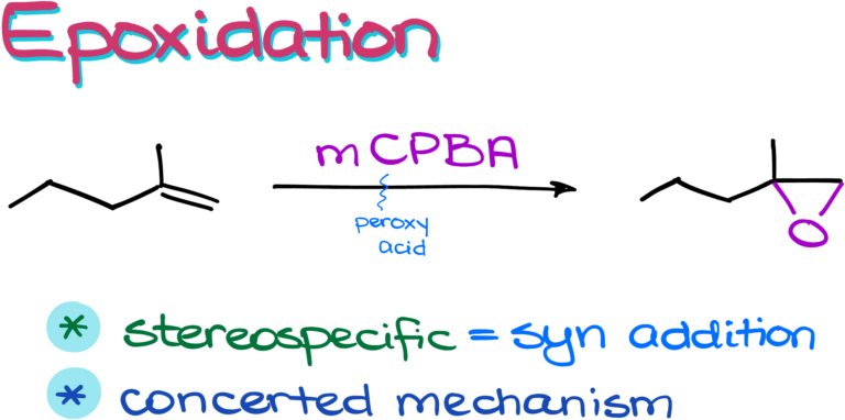 Epoxidation of Alkenes — Organic Chemistry Tutor