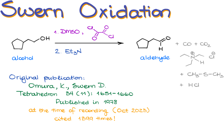 Swern Oxidation — Organic Chemistry Tutor