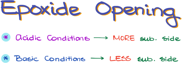 Epoxide Opening — Organic Chemistry Tutor