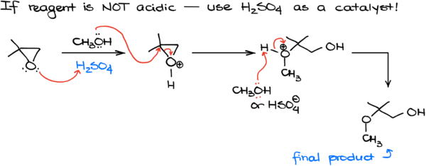 Epoxide Opening — Organic Chemistry Tutor