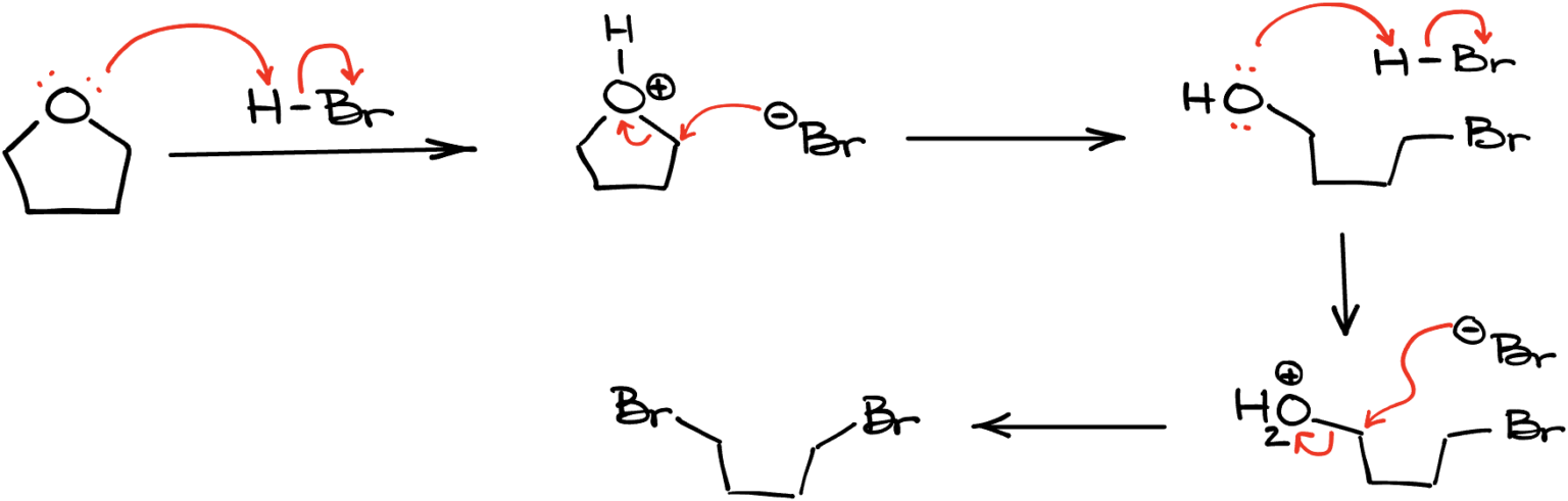 Cleavage of Ethers with Acids — Organic Chemistry Tutor
