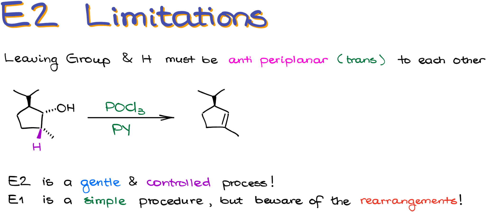 Dehydration of Alcohols — Organic Chemistry Tutor