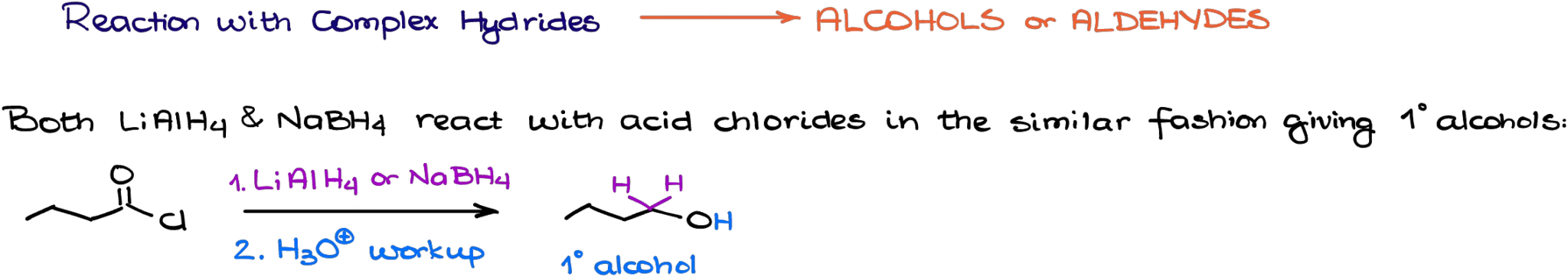 Synthesis and Reactions of Acid Chlorides — Organic Chemistry Tutor