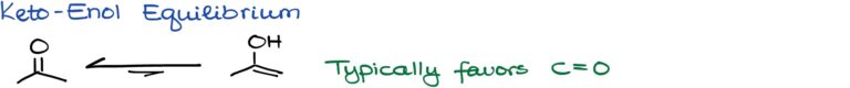 Keto-Enol Tautomerism — Organic Chemistry Tutor
