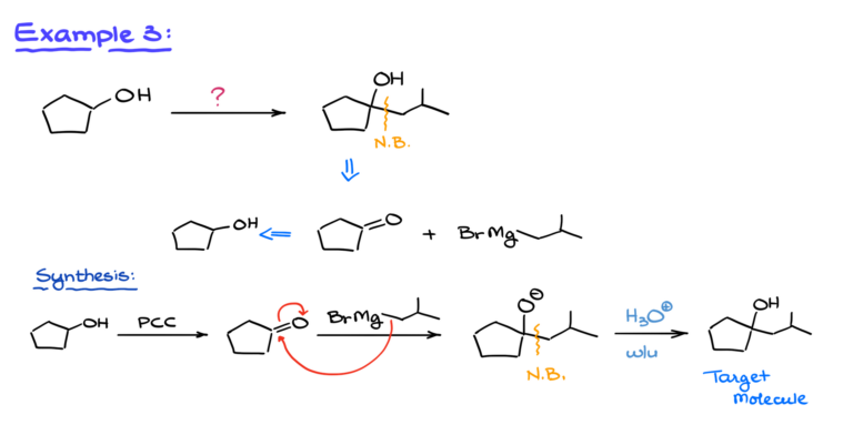 Alcohol Synthesis: From Simple to Complex — Organic Chemistry Tutor