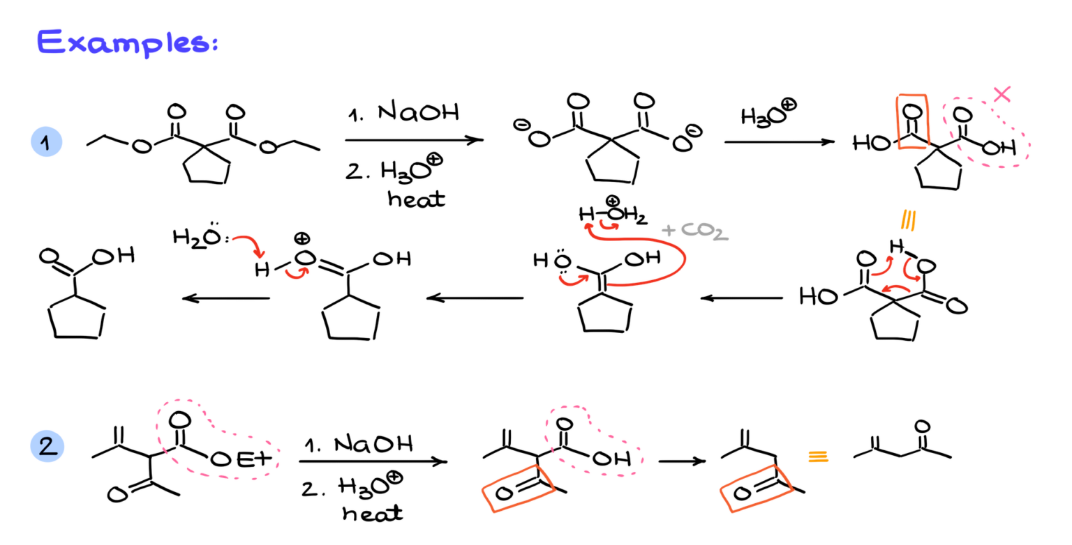 Decarboxylation of Carboxylic Acids — Organic Chemistry Tutor