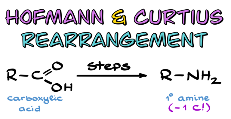 Hofmann and Curtius Rearrangements — Organic Chemistry Tutor