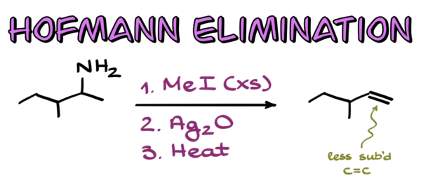 Hofmann Elimination — Organic Chemistry Tutor