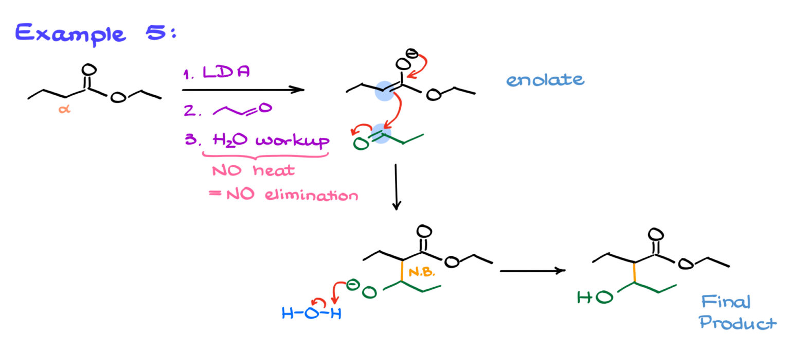 Aldol Condensation Practice Questions — Organic Chemistry Tutor