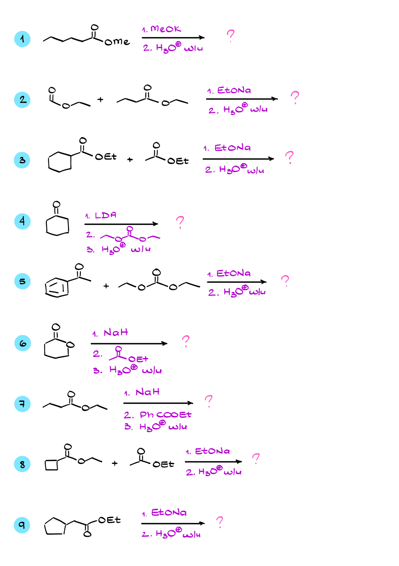 Claisen Condensation — Organic Chemistry Tutor