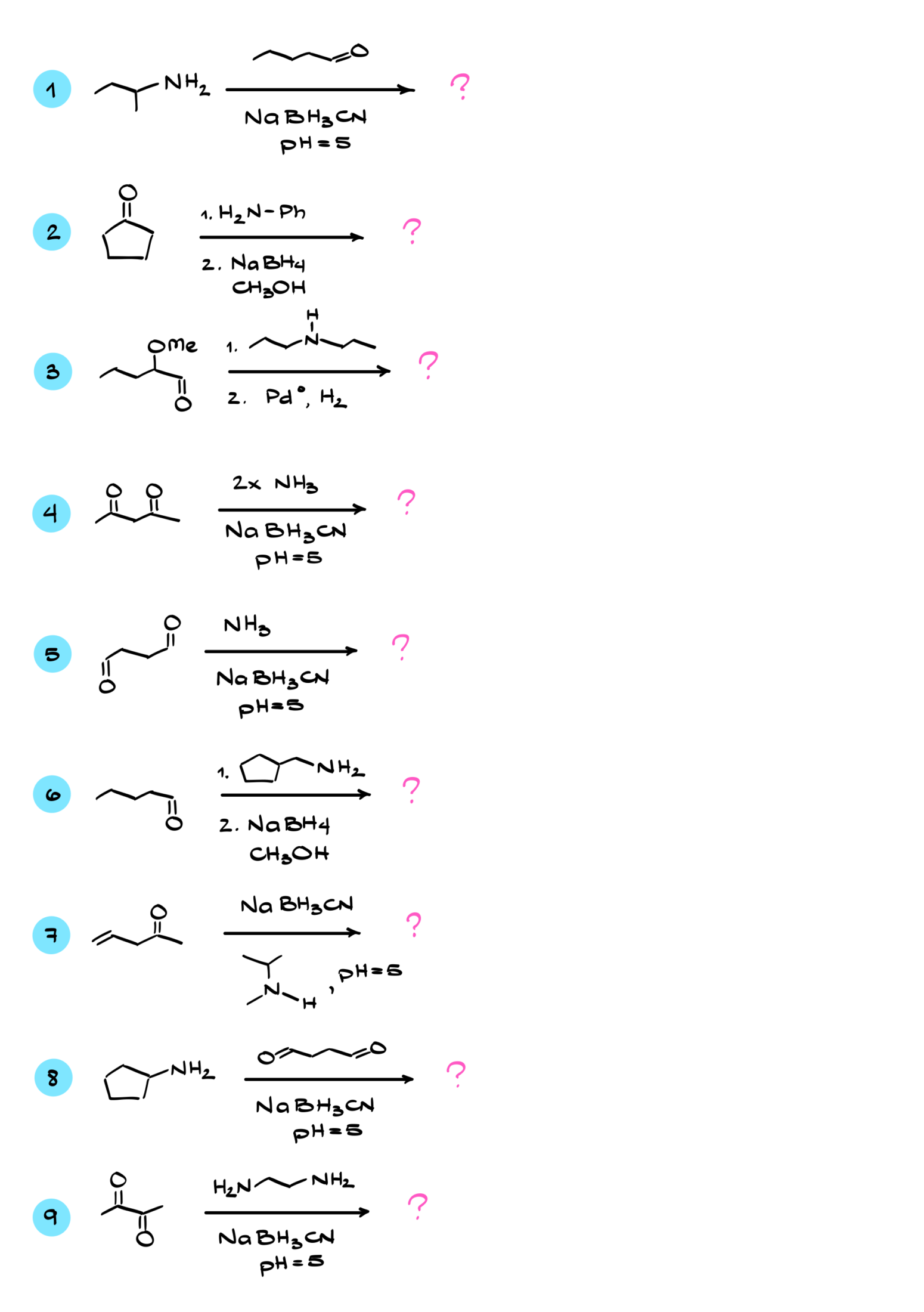 Reductive Amination — Organic Chemistry Tutor