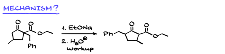 Retro-Dieckmann Challenge Mechanism — Organic Chemistry Tutor