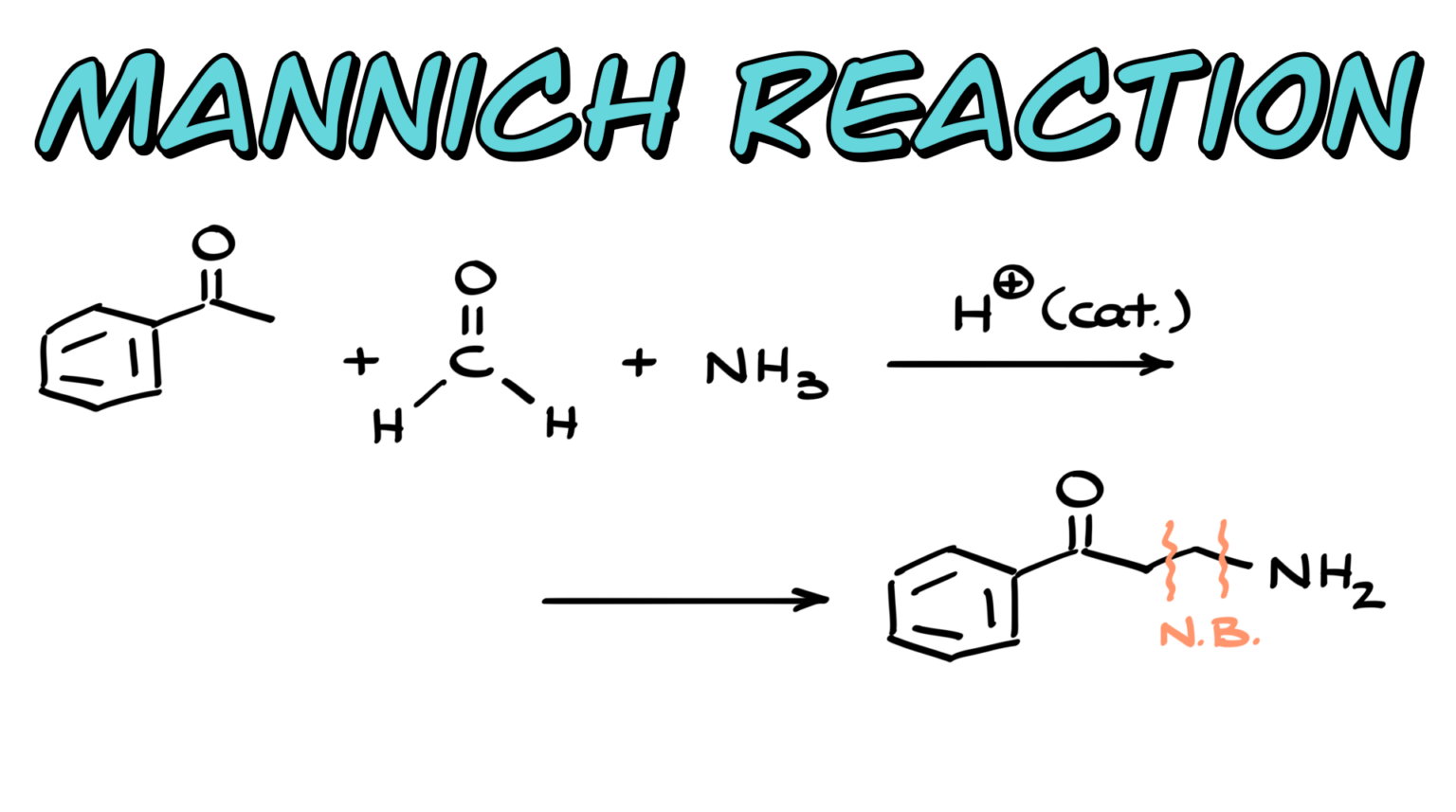 Mannich Reaction — Organic Chemistry Tutor