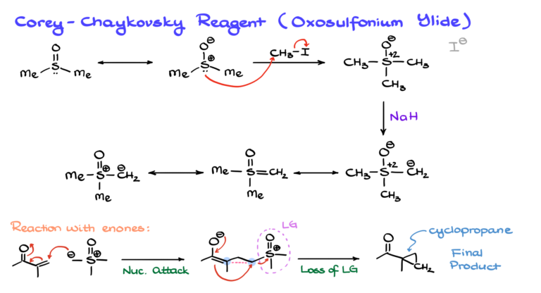 Corey-Chaykovsky Epoxidation — Organic Chemistry Tutor