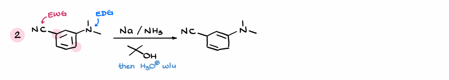 Birch Reduction — Organic Chemistry Tutor