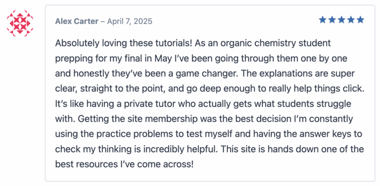 Organic Chemistry Tutor Membership — Organic Chemistry Tutor