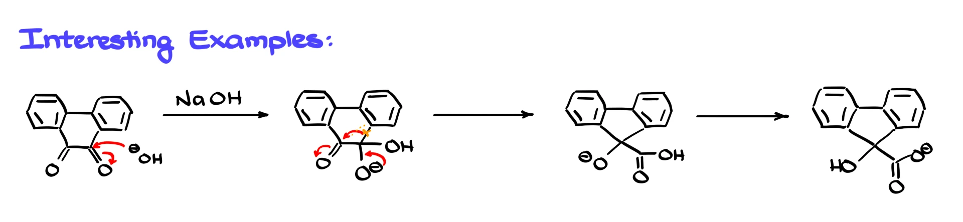 Benzilic Rearrangement — Organic Chemistry Tutor